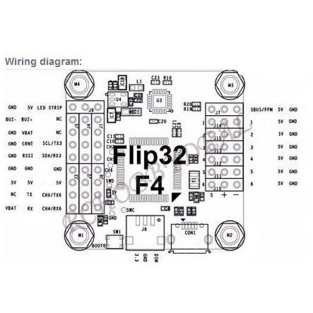 Raceflight Betaflight CC3D REVO F4 STM32F405 Flight Controller with ...