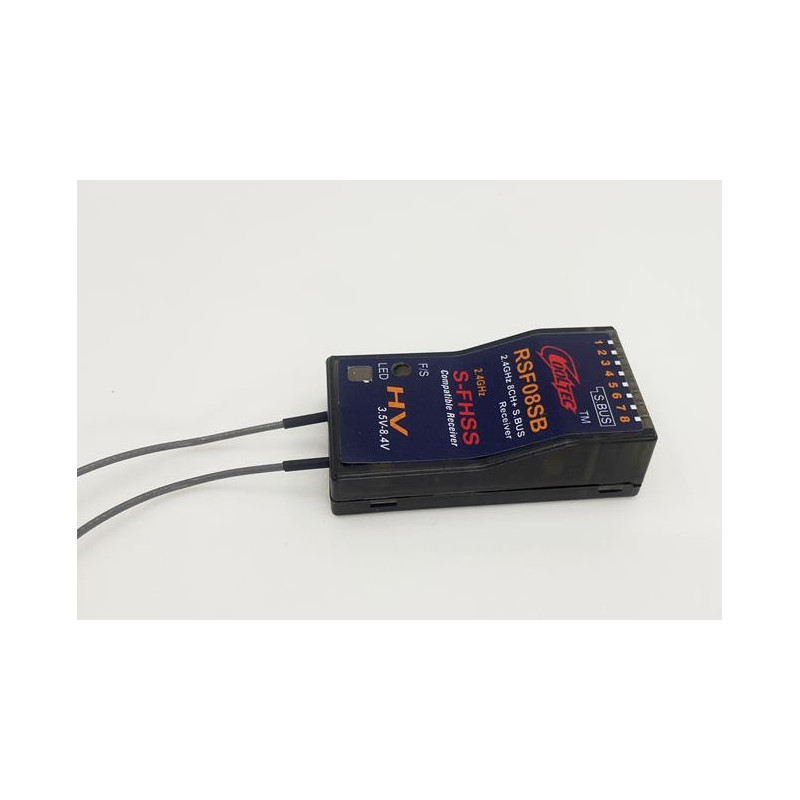 Cooltechnology RSF08SB Empfänger Futaba S-FHSS 8CH + SBUS kompatibel
